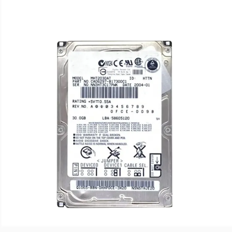 DHgate.com:Fujitsu 30GB 2.5" IDE Hard Drive: Internal Notebook HDD for ...