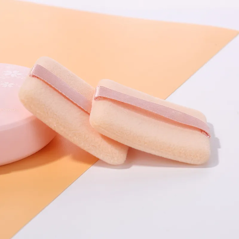 Professional Square Makeup Puff Pure Cotton Powder For Face And Body ...