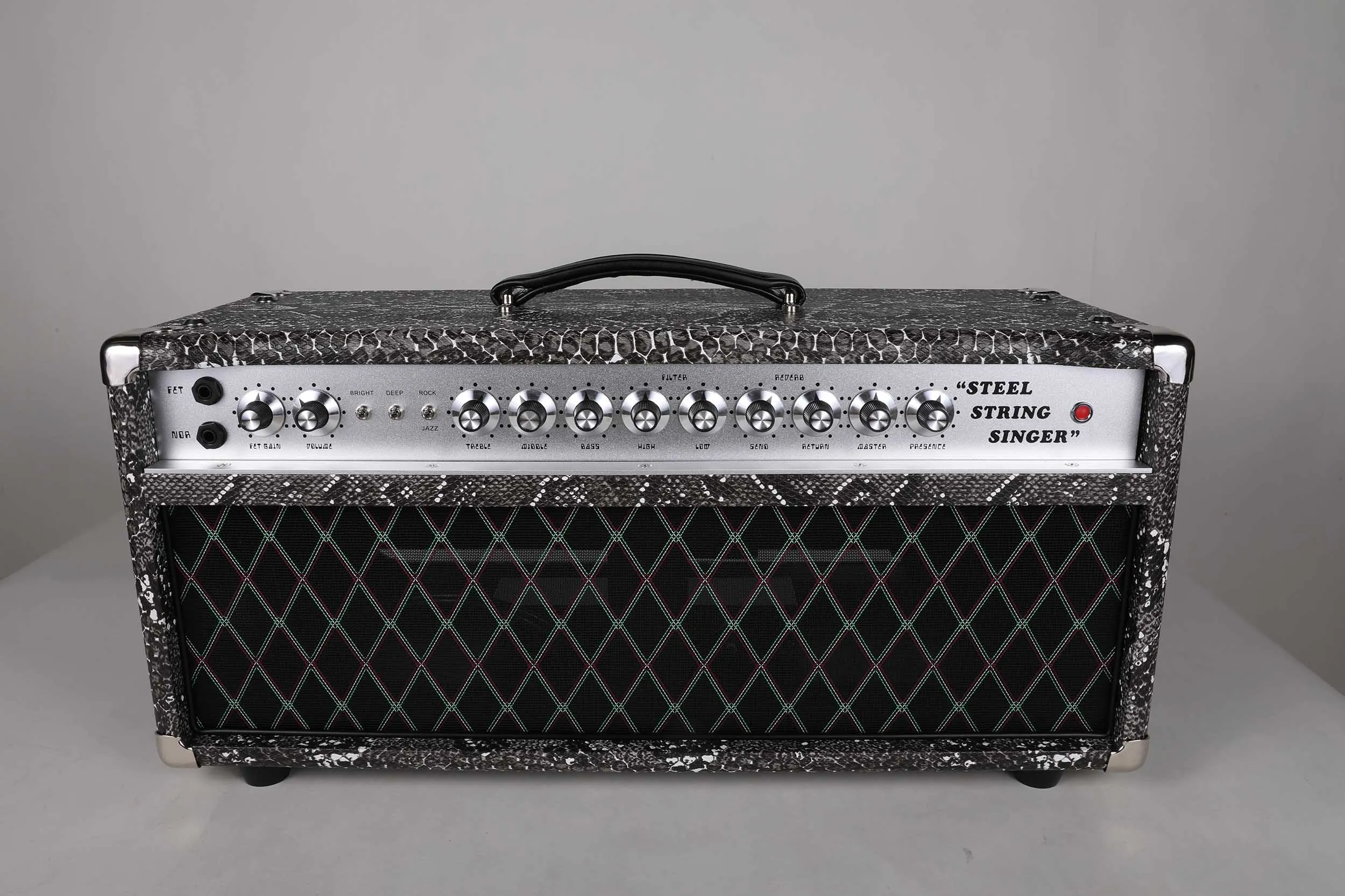Custom Crododile Tolex Steel String Guitar Amplifier Head Combo 100W ...