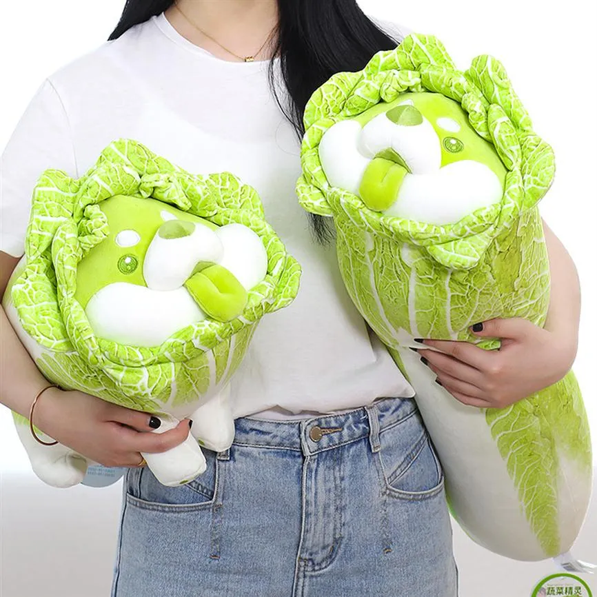 Kool Shiba Inu Hond Leuke Groente Fairy Anime Knuffel Pluizige Gevulde ...