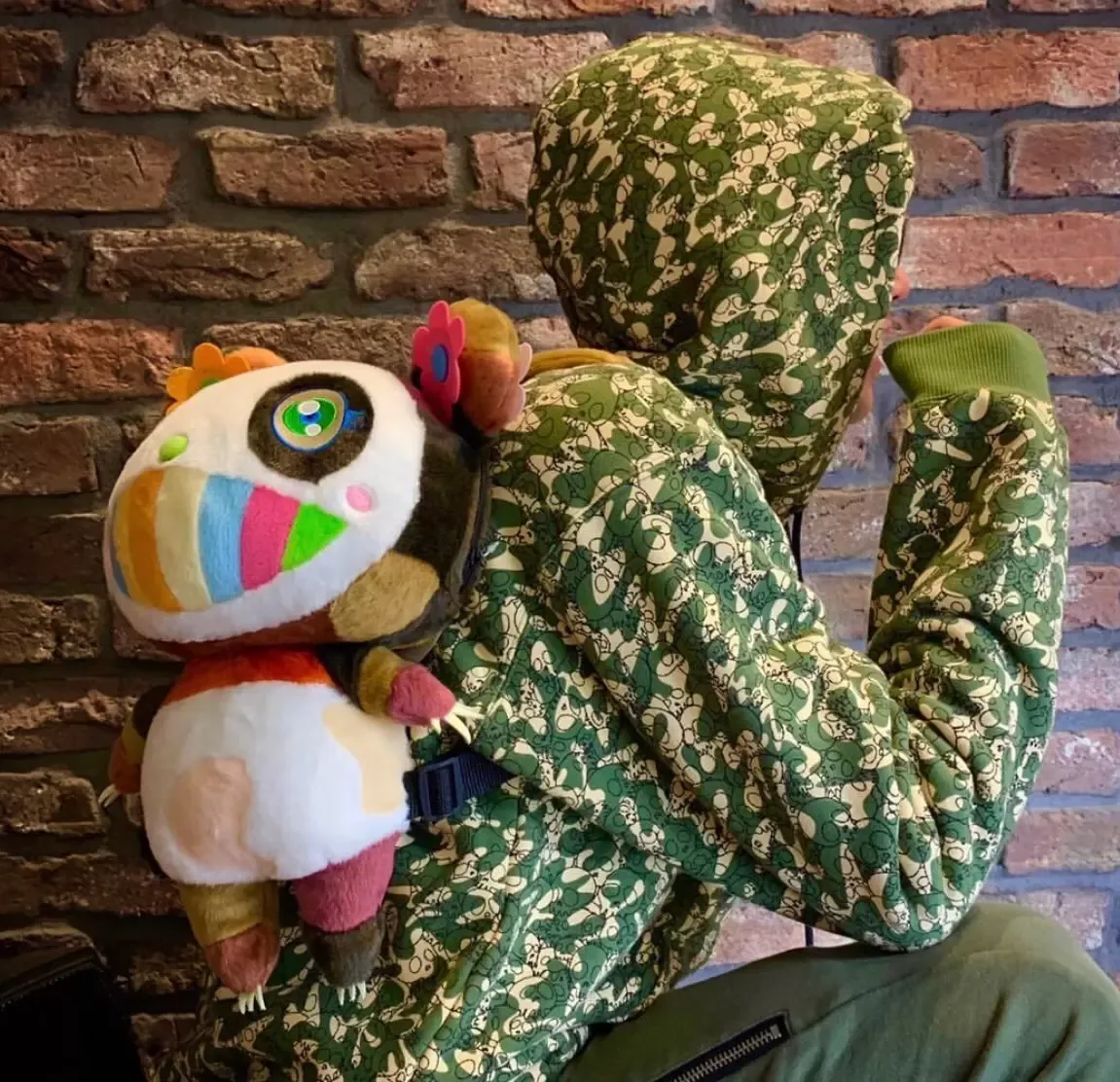 Murakami Takashi Kaikai Kiki Doll Backpack Kawaii Designer Bag ...