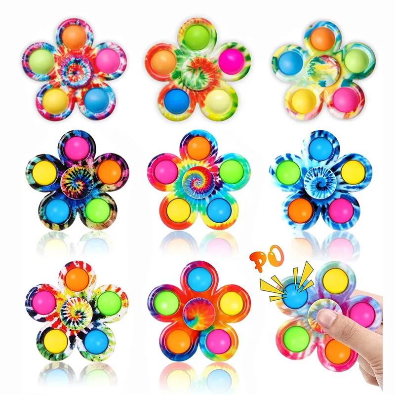 Colorful Sensory Fidget Board With Push Bubble And Simple Dimple Anti ...