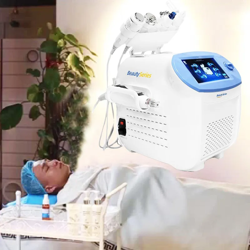 6 In 1 Hydro Facial Hydro Microdermabrasion Machine Ultrasonic Skin ...