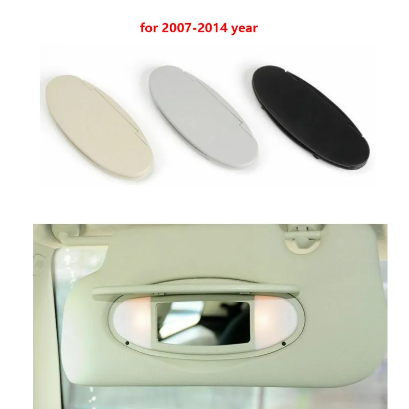 BMW Mini Cooper Sunvisor Sun Visor Makeup Mirror Glass Cover With Light ...