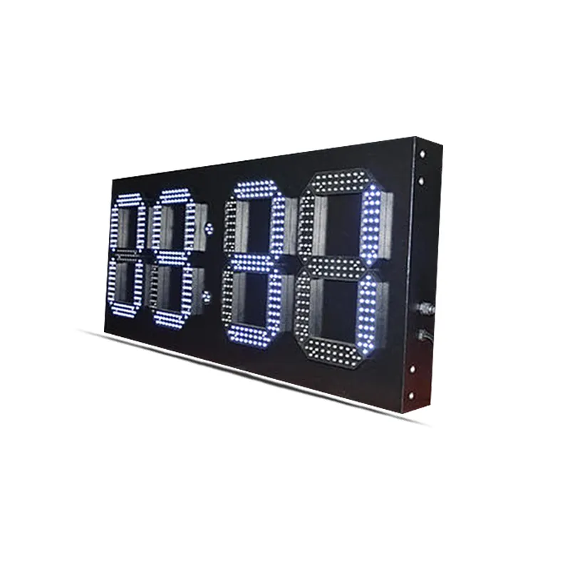 Cost-Effective 12-Inch Waterproof LED Digital Signboard Wall Clock with ...