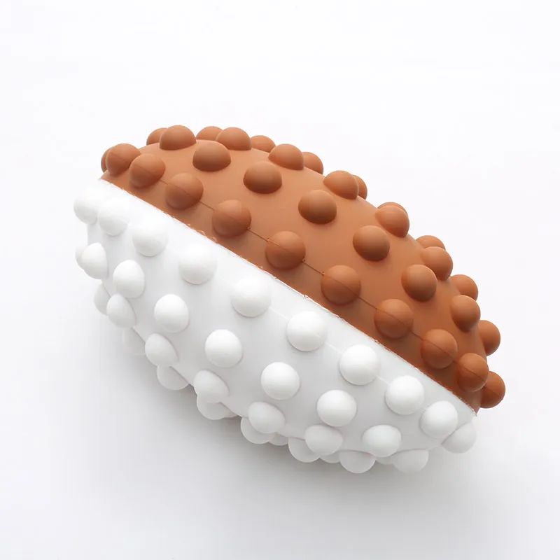 Grip Strength Rugby Ball Squeeze Fidget Toys Push Bubble Silicone ...