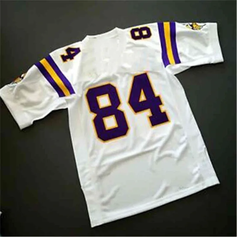 A001 84 Randy Moss Retro Jersey Stitched Replica Jersey Football S 3xl ...