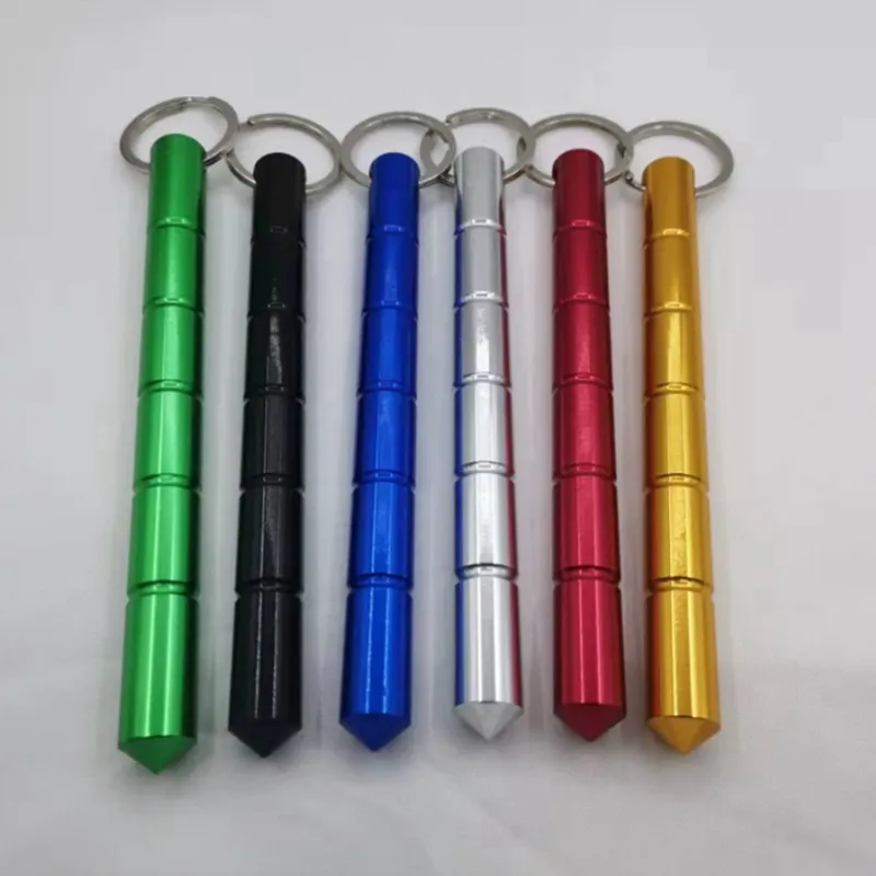 Wholesale Press Elevator Tool Aluminum Keyrings Stick Keychain Key ...