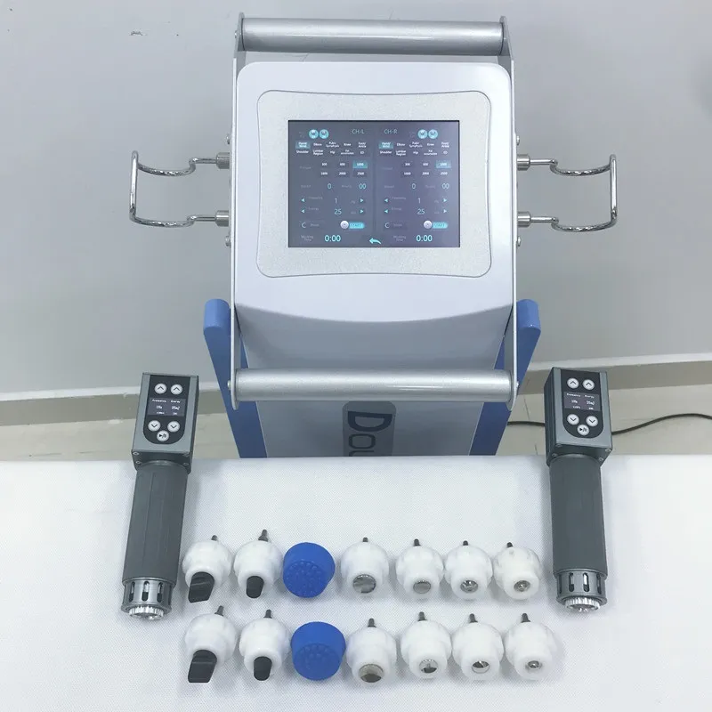 2 handles Electromagnetic Shockwave Therapy Machine