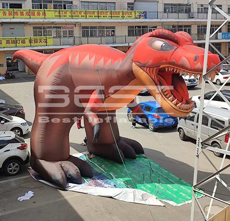 Wholesale Giant Red Color T Rex Inflatable Dinosaur... From ...