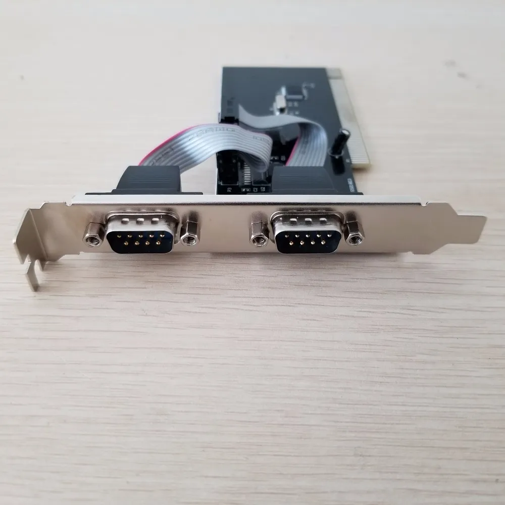 Dual Port RS232 Serial PCI Card - Add Two DB9 COM Ports to Your Desktop ...