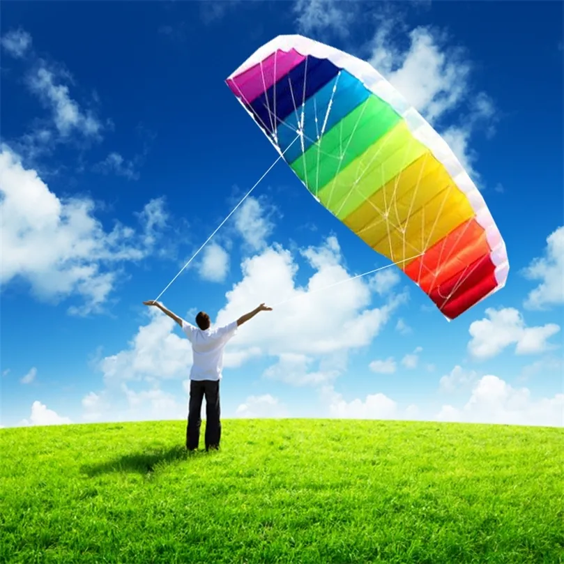 Parafoil Kite Flying Tools: Dual Line Power Braid for Outdoor Beach ...
