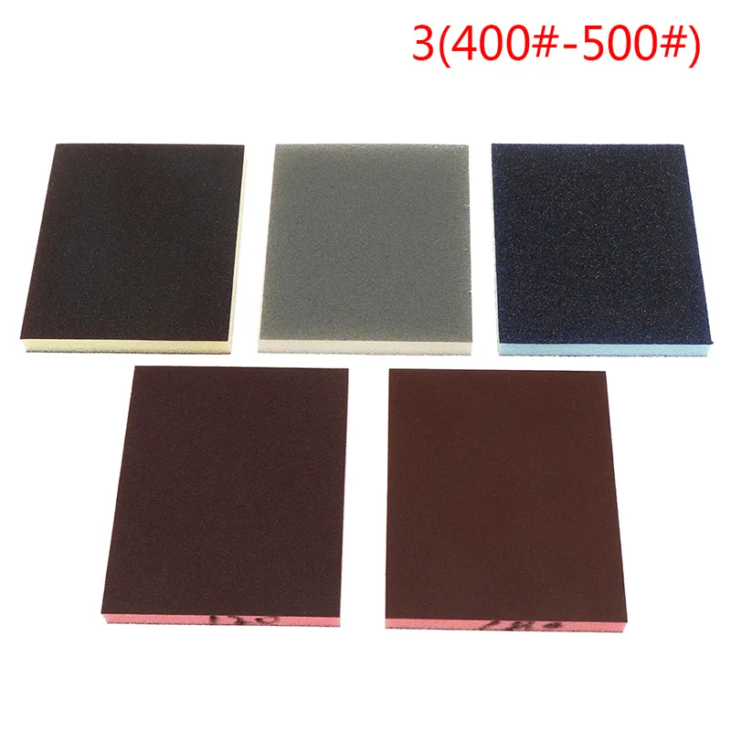 Assorted Sanding Sponge Block Pad Set - Orbital Sander Polishing Pads ...