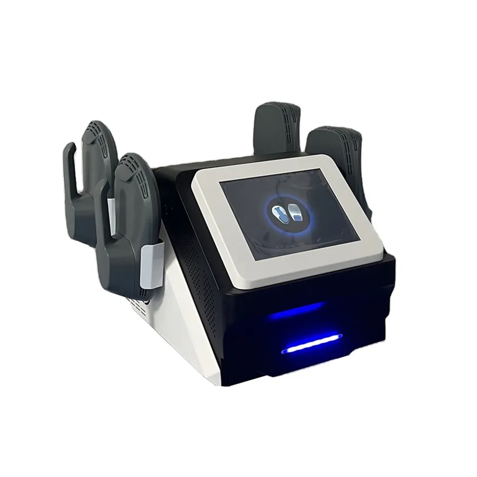 Portable Tesla Sculpt 4 Handles EMS Sculpting Machine EMSlim RF HI EMT ...