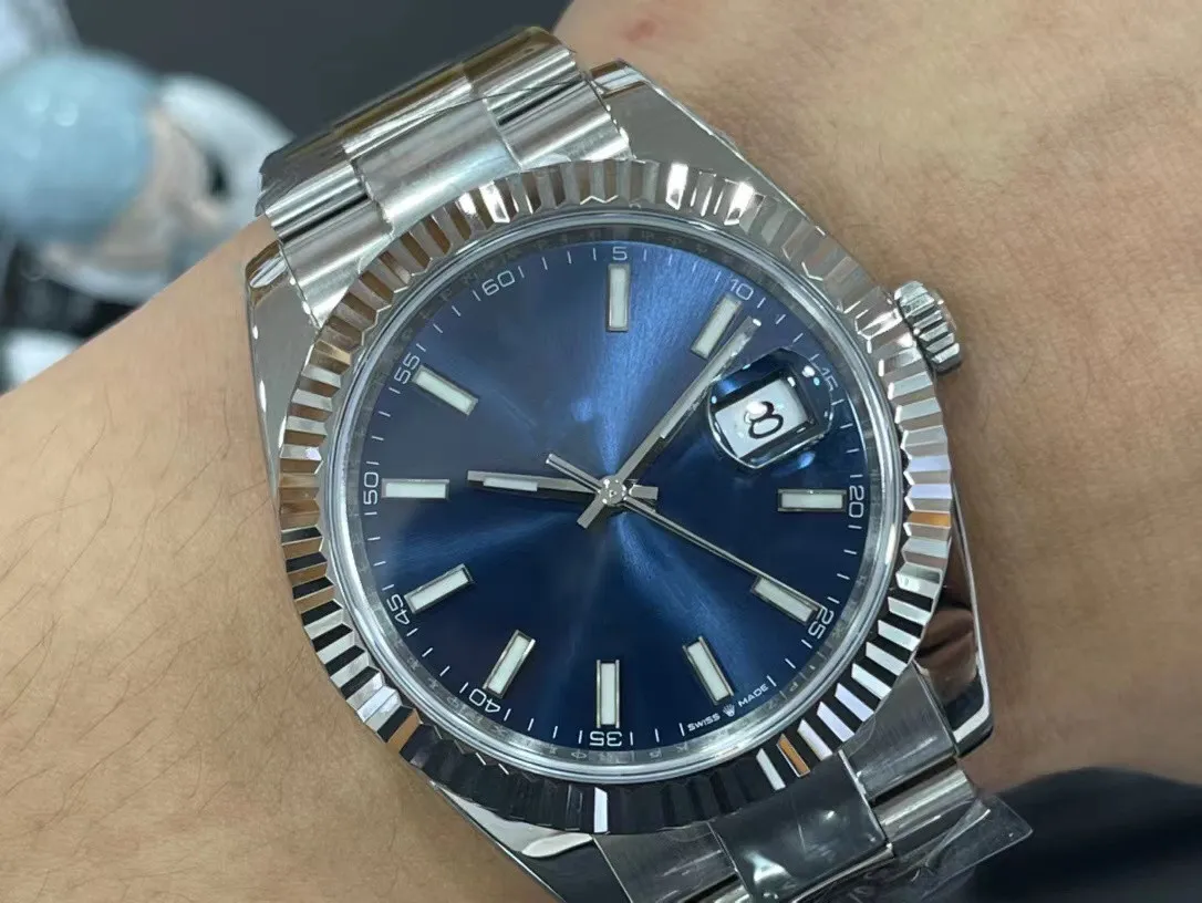 2024 Reloj Minimalista, Espejo De Cristal De Zafiro De 41 Mm, Caja De ...