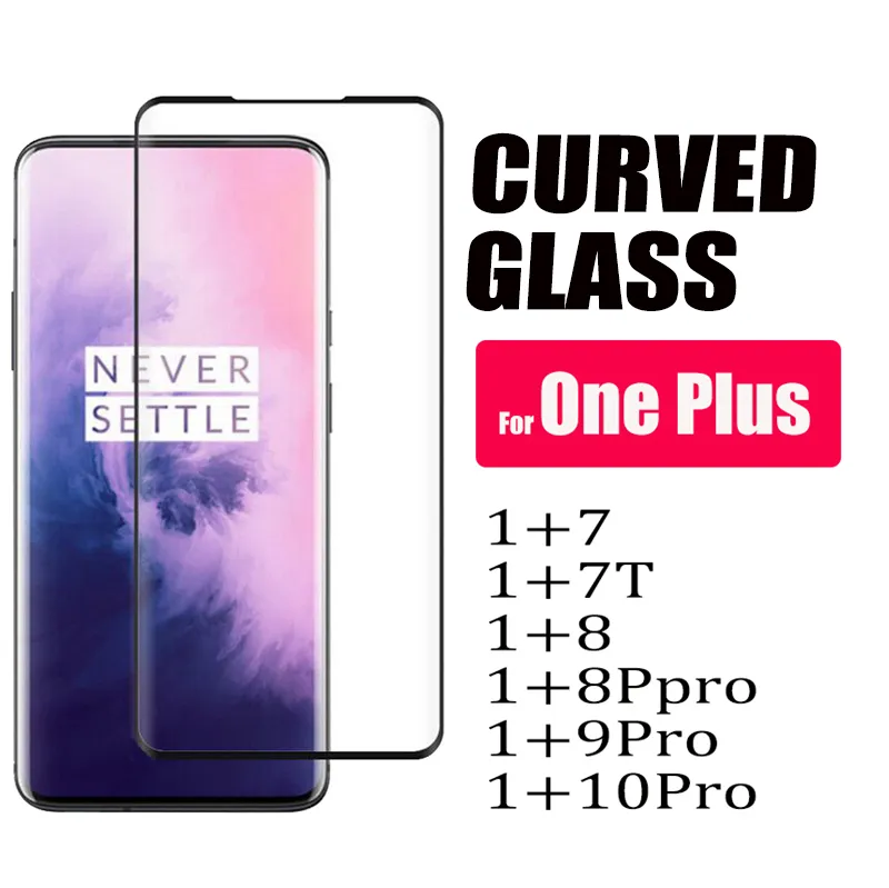 Premium Curved Edge Full Cover Tempered Glass Oneplus 8 Screen ...
