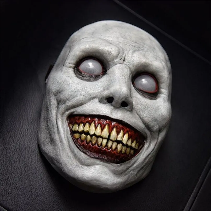 Creepy Halloween Mask Smiling Demon Horror Corpse Husband Face For ...