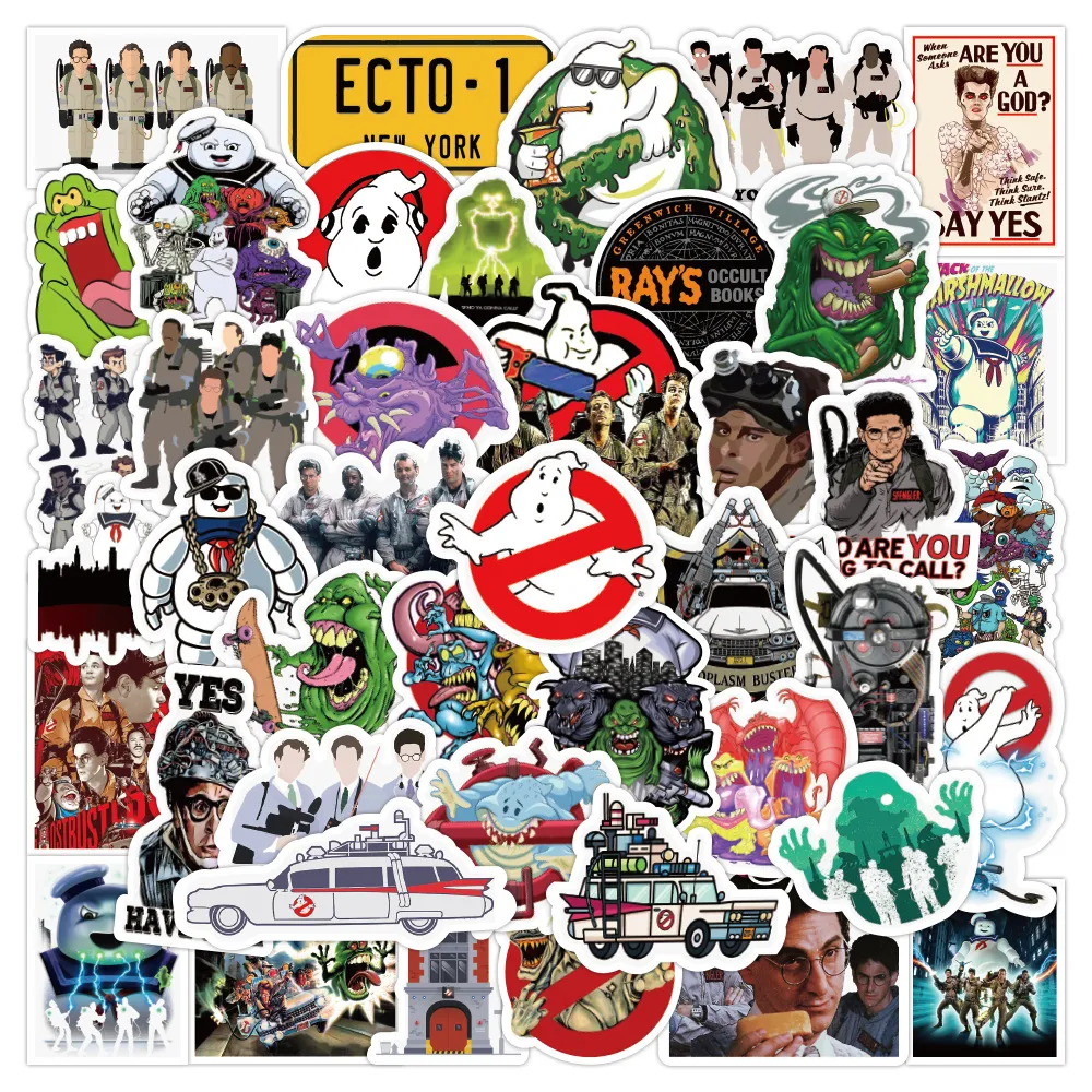 Ghostbusters Graffiti Stickers Amazon Set Of 50 For DIY Luggage, Laptop ...