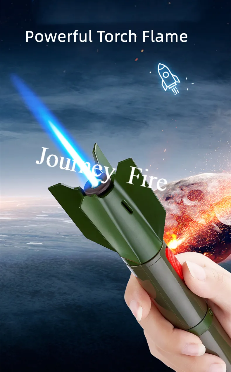Windproof Butane Metal Gas Pipe Lighter With Gun Jet... From Hebe927 ...