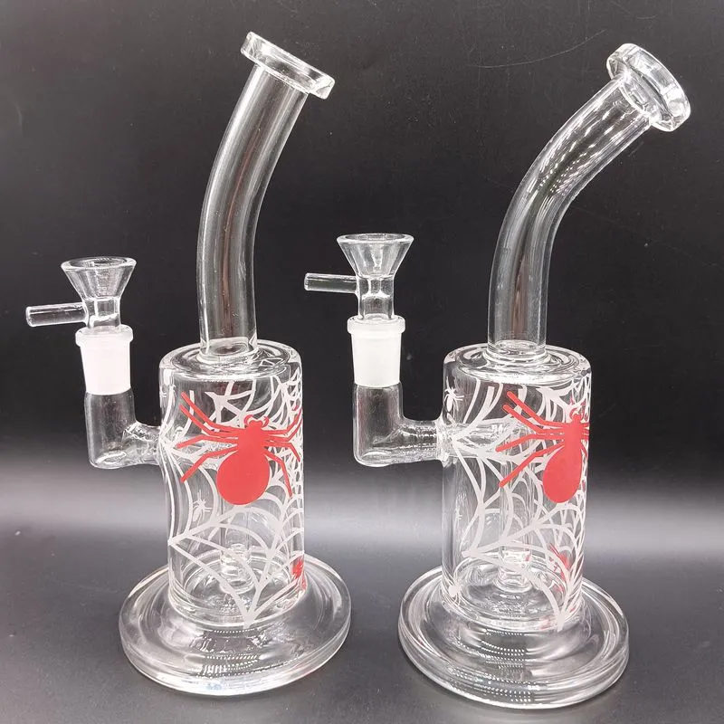 Spider Shaped UV Glass Bong For Safe And Efficient Smokings 18cm Tall ...