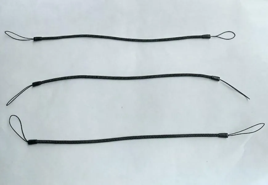 Stylus Spring Secure Phone Lanyard | Plastic Keycord Spring Rope Hang ...
