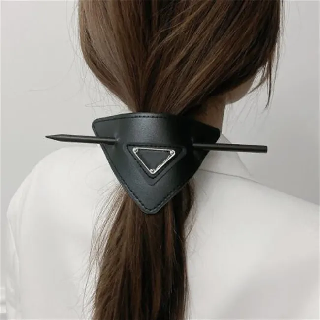 Hair Barrettes For Women, Elegant Triangle Hair Clip Chic Metal Hair ...