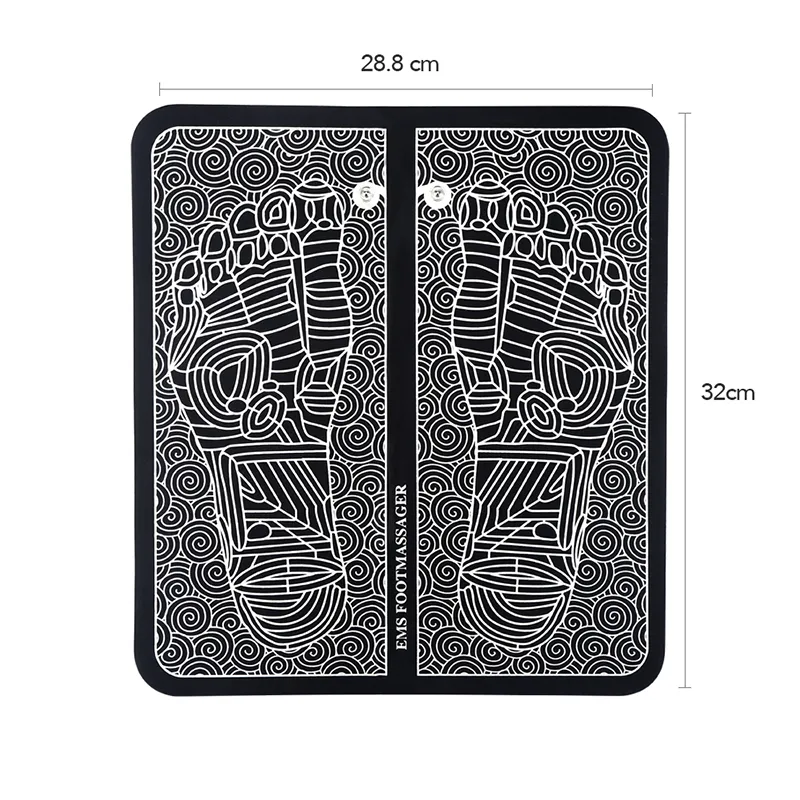 Electric Foot Ems Foot Massager Mat For Pain Relief And Health Care EMS ...