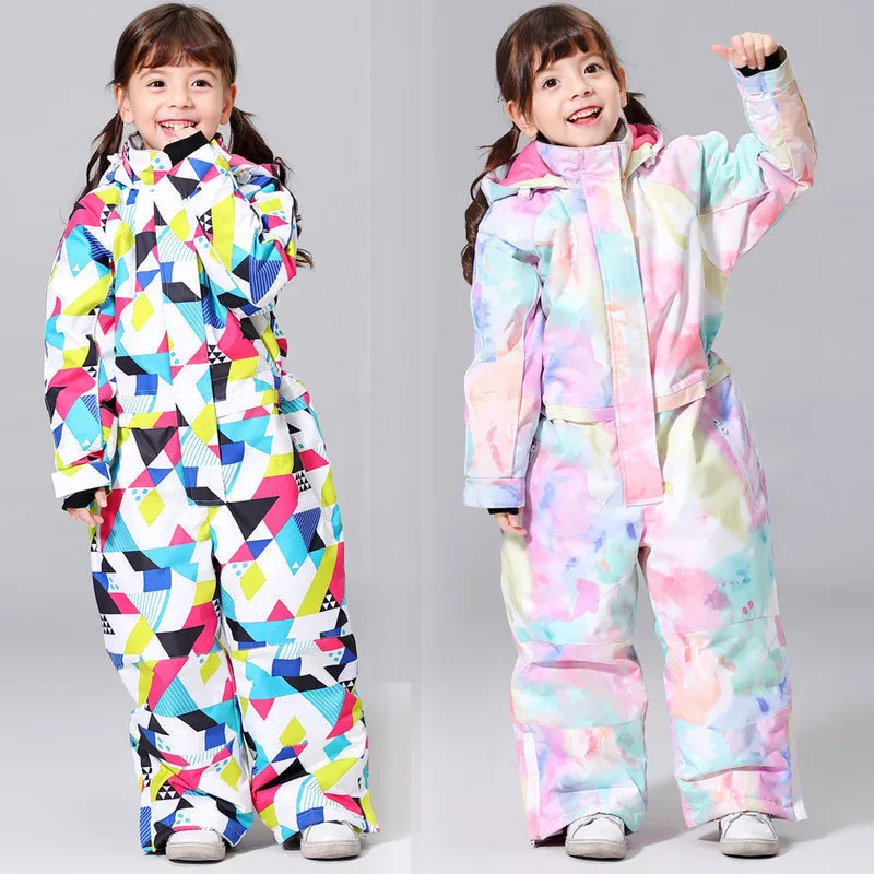 DHgate.com:Kids Ski Suit for Girls 2024 Winter, -30°C Childrens ...