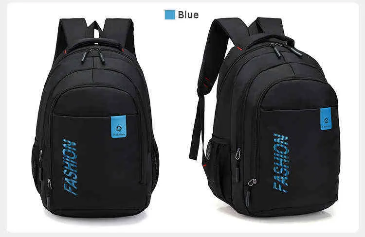 Durable School Backpack: Lightweight Polyester Bookbag For Students ...