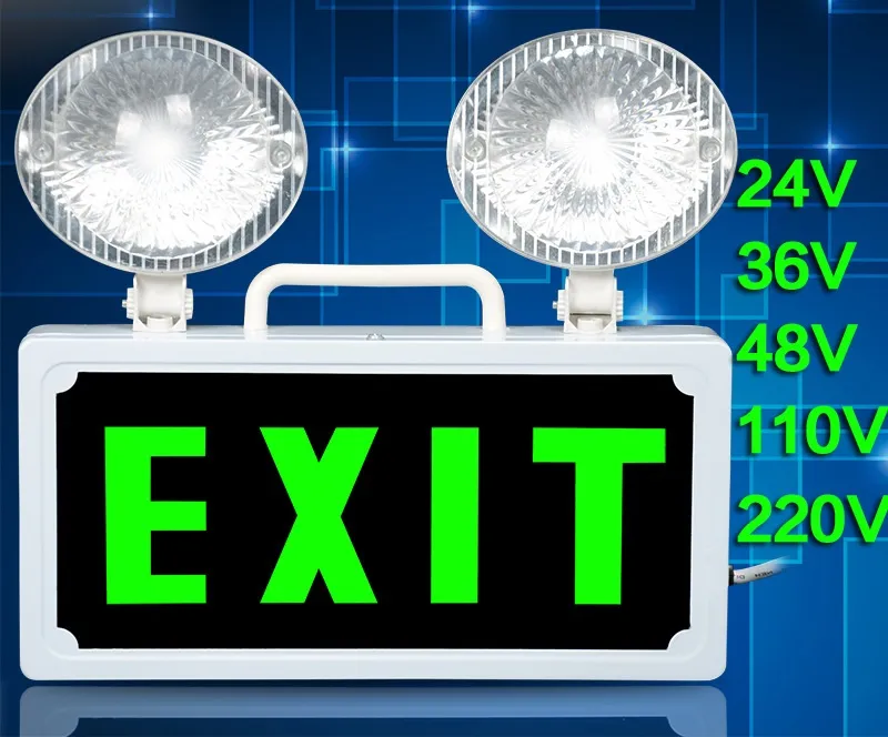Multi-Functional LED Emergency Exit Sign - Illuminated Traffic Safety ...