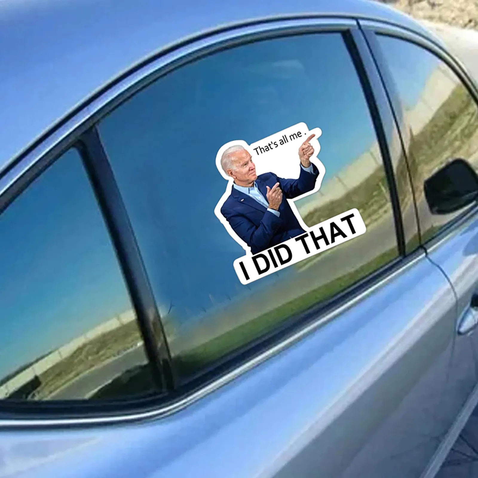 Joe Biden Funny Sticker I Did That Car Sticker Decal Waterproof Joe ...