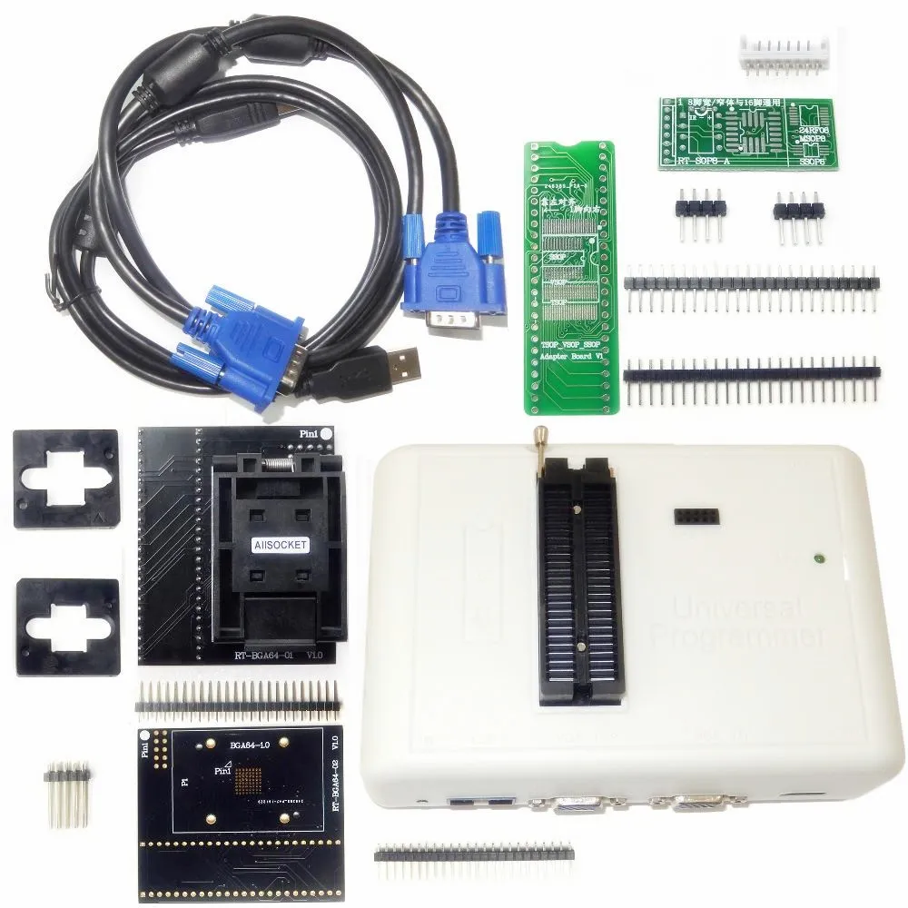 Integrated Circuits RT809H EMMC-Nand Flash Programmer BGA64 Adapter RT ...