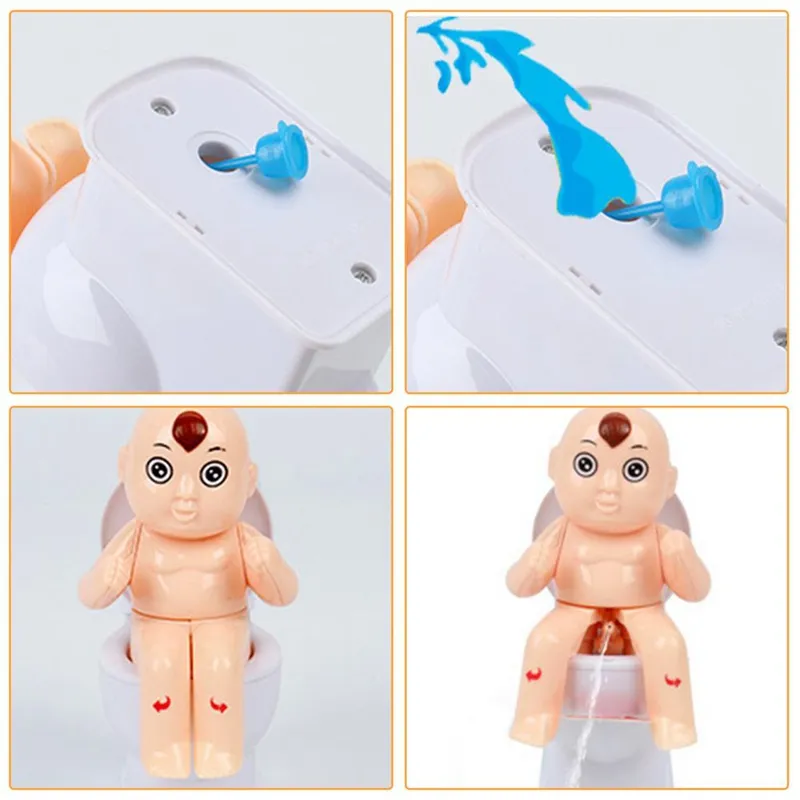 Pranks For Kids Water Bath Toys Pooter Water Squirting Prank Trick Toy ...