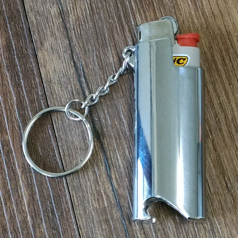 Latest Mini Smoking Metal Lighter Case Casing Shell Protection Sleeve ...