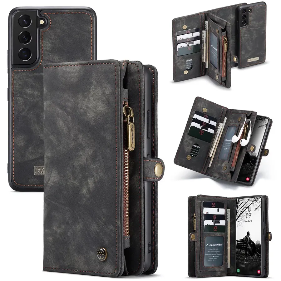 Detachable Magnetic Wallet Detachable Phone Case Wallet For IPhone 16/ ...
