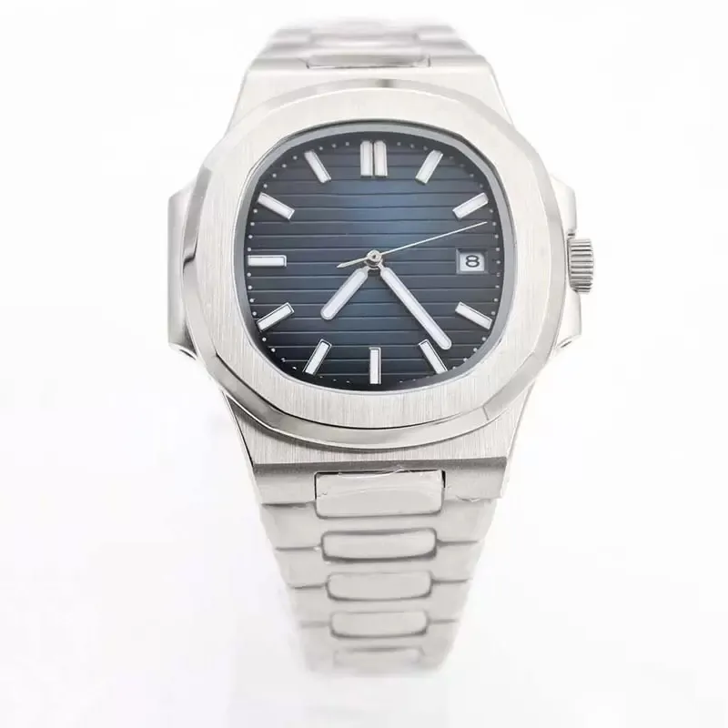 Mens Wristwatch 40mm Automatic Mechanical Watch Nautilus Stainless ...