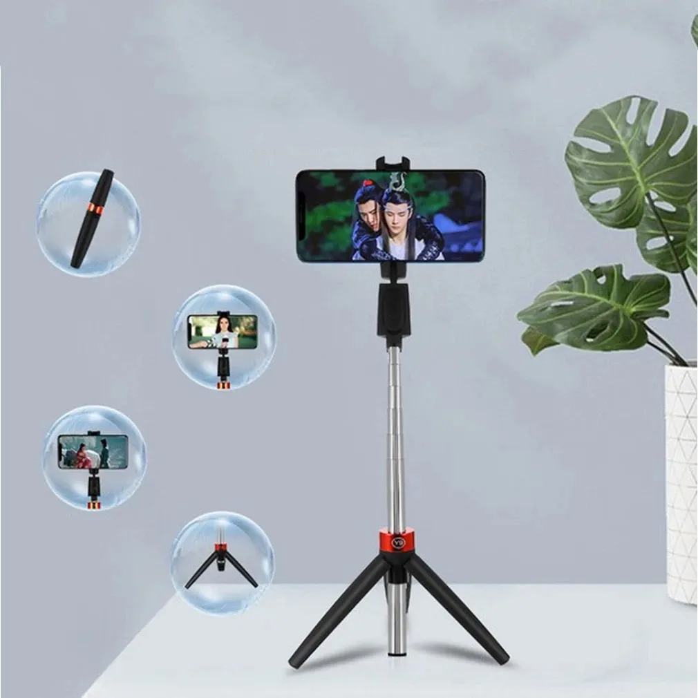 Foldable Bluetooth Selfie Stick Camera Monopod Tripod For Smartphones ...