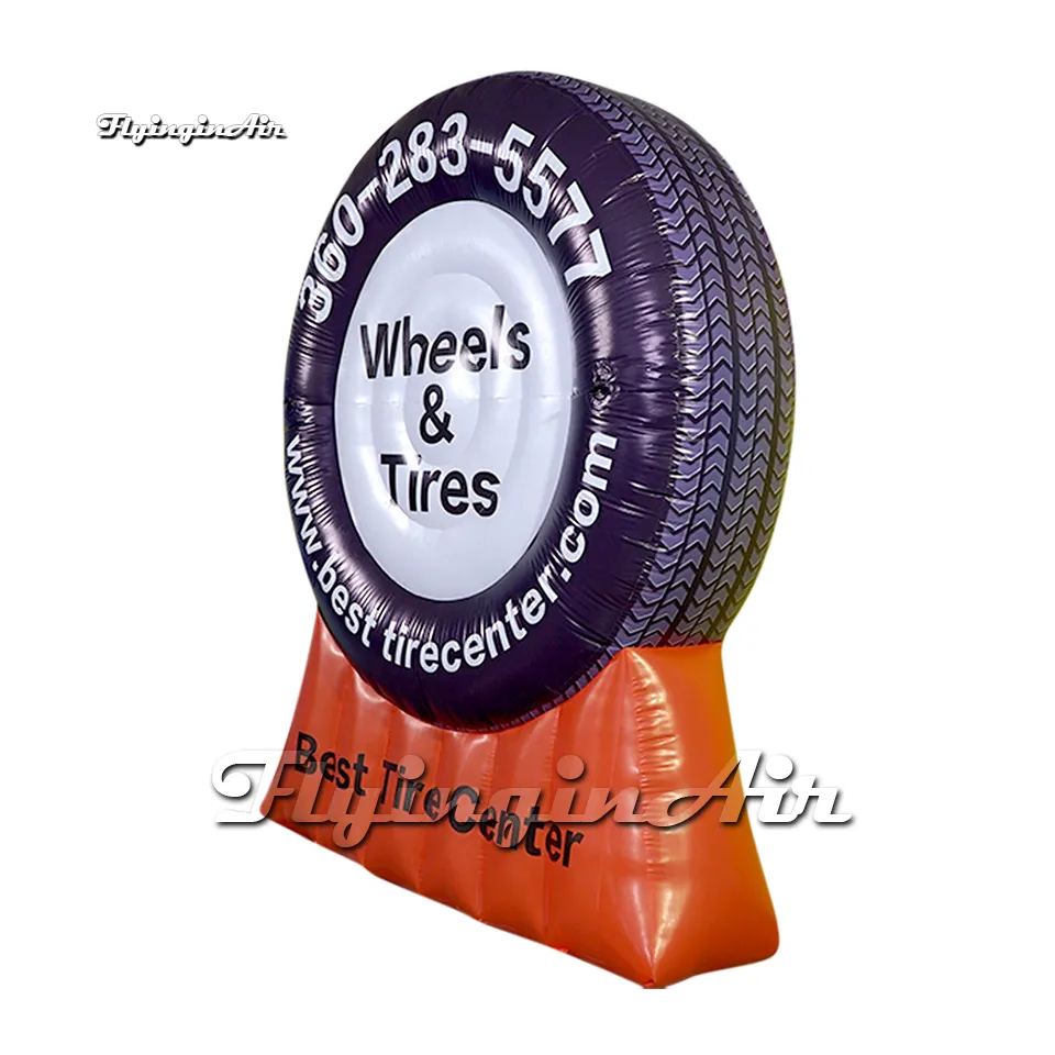 Wholesale 3m Air Blow Up Wheel Model With Tire For Event Advertising ...
