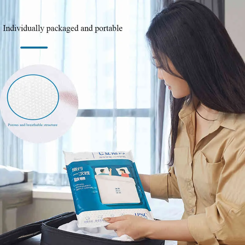 Disposable Bed Linen/Quilt Cover/Pillowcase/3/Set Of Travel Hotel Anti ...