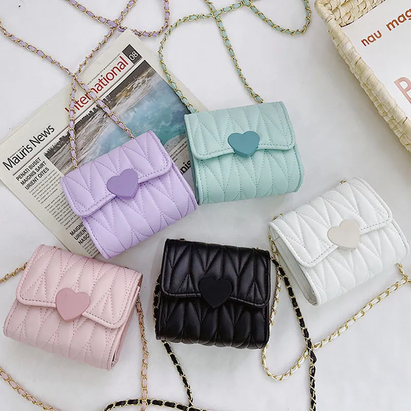 Chic Toddler Purses Handbags - Premium PU Leather Kids Crossbody Bags ...