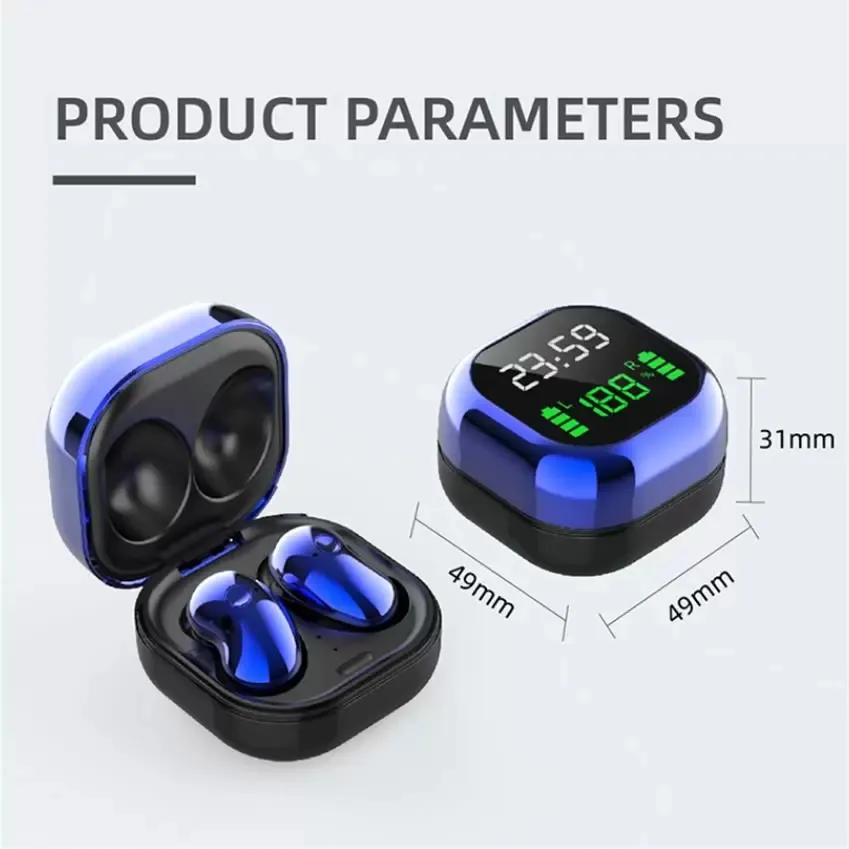 Wireless Bluetooth 5.3 Earbuds - Noise Cancelling Cell Phone Headset ...