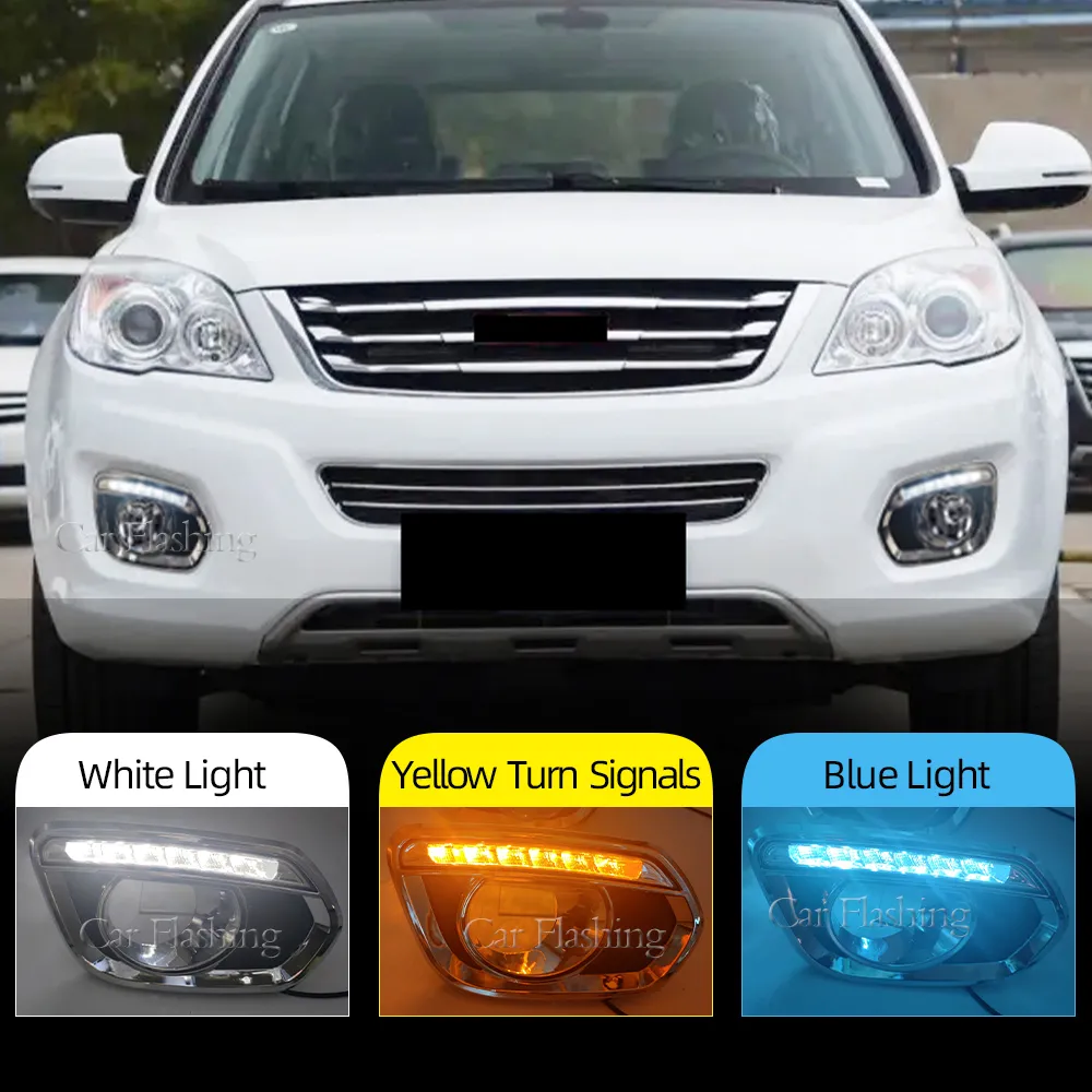 Nissan Magnite Led Drl Lights With Turn Signal For Haval H6 2011 2016 ...