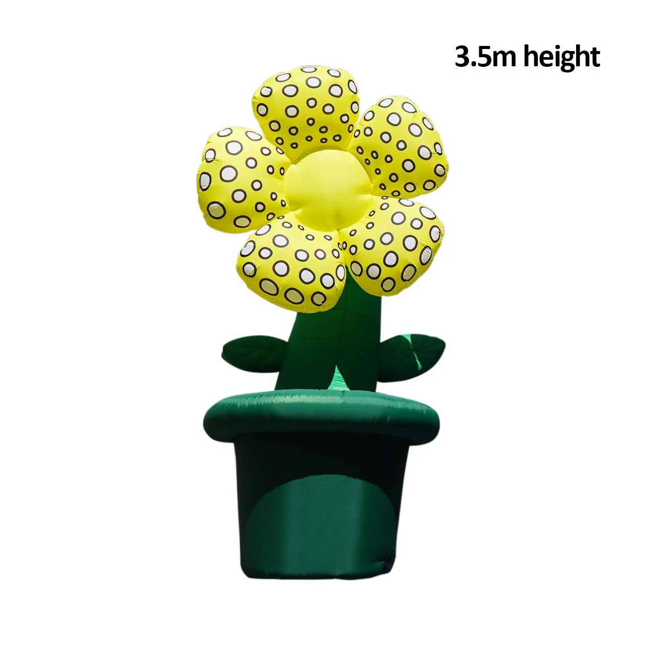 Wholesale Outdoor Inflatable Sunflower Plant 3.5m Tall For Street ...