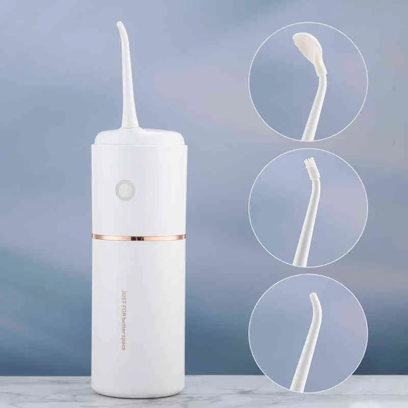 Portable USB Rechargeable Dental Cleaner For Adults Electric Tooth ...