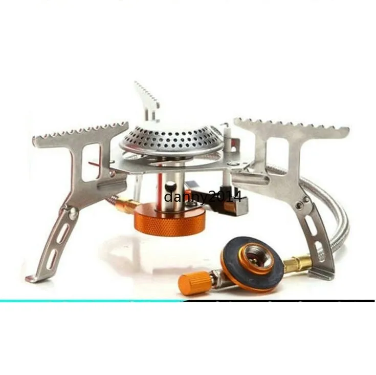 Outdoor Gas Cooker Burner Portable 3000W Folding Camp Stove With ...