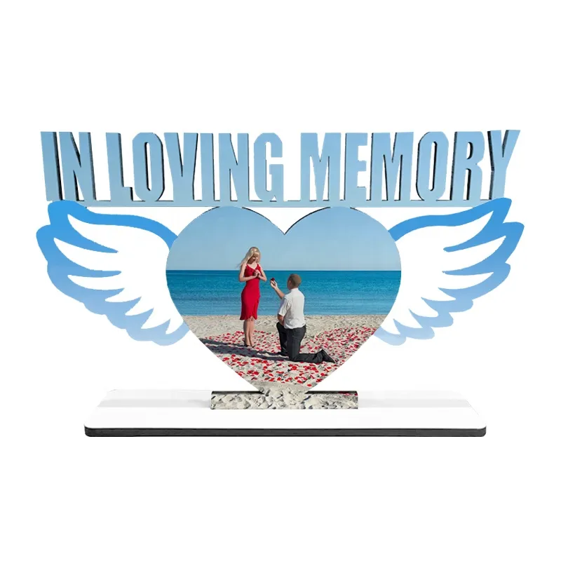 Remembrance Picture Frames: DIY Wooden Photo Plaque, Sublimation MDF ...