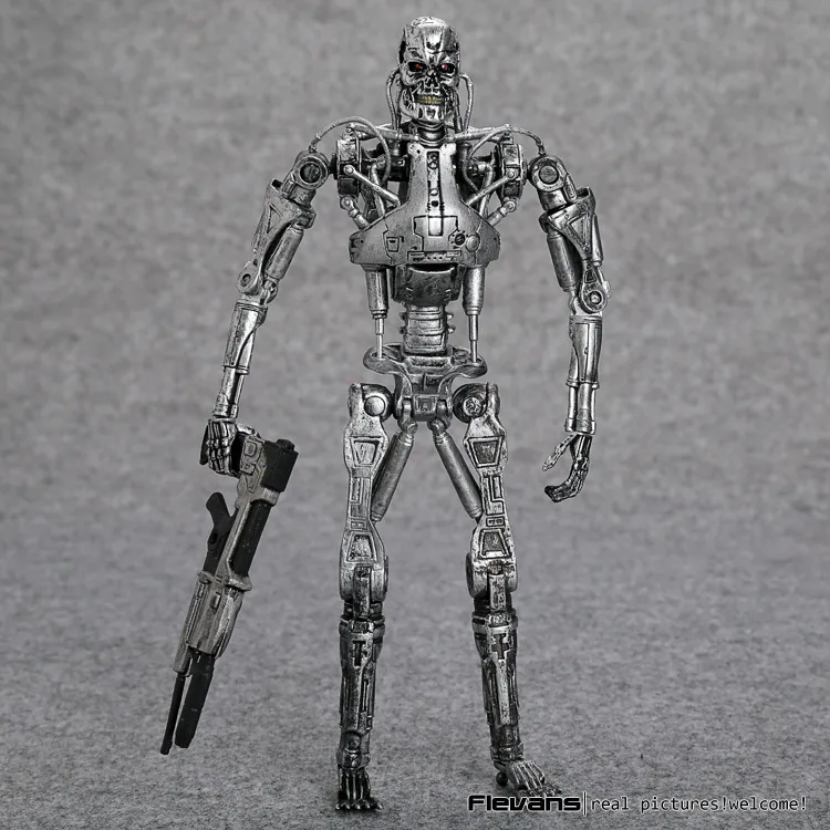 NECA T800/T1000 Endoskeleton Pvc Action Figure Collectible Model Toy ...