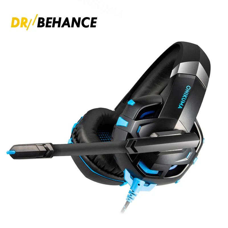 ONIKUMA K2 Pro Ds502 Gaming Headset With Mic, Noise Reduction, LED ...