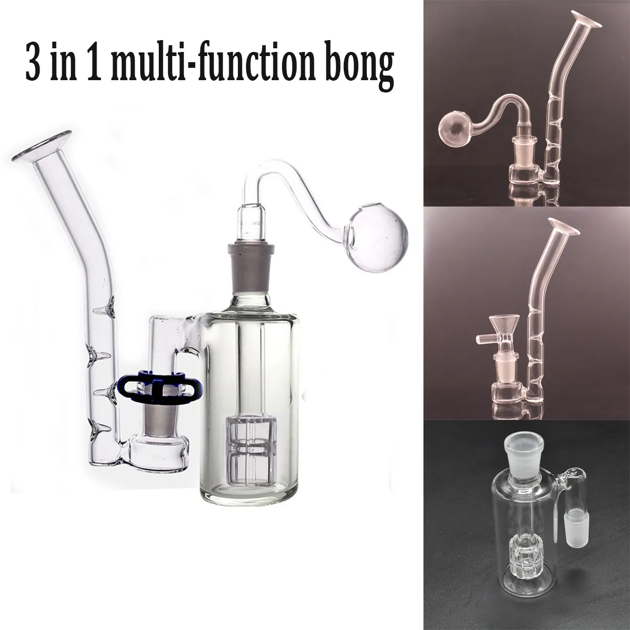 New Design Mobius Matrix Glass Bong Birdcage Percolator 3 In 1 Multi ...