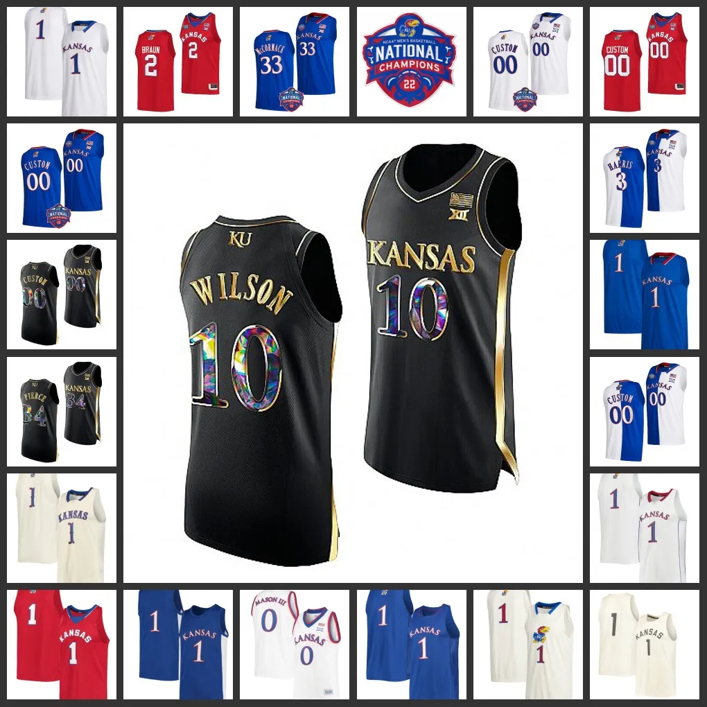 Custom Basketball Jersey | KU Kansas Jayhawks | 2024 NCAA Final Four ...